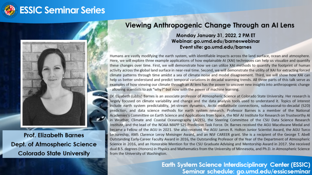 Viewing Anthropogenic Change Through an AI Lens - Climate Resilience ...