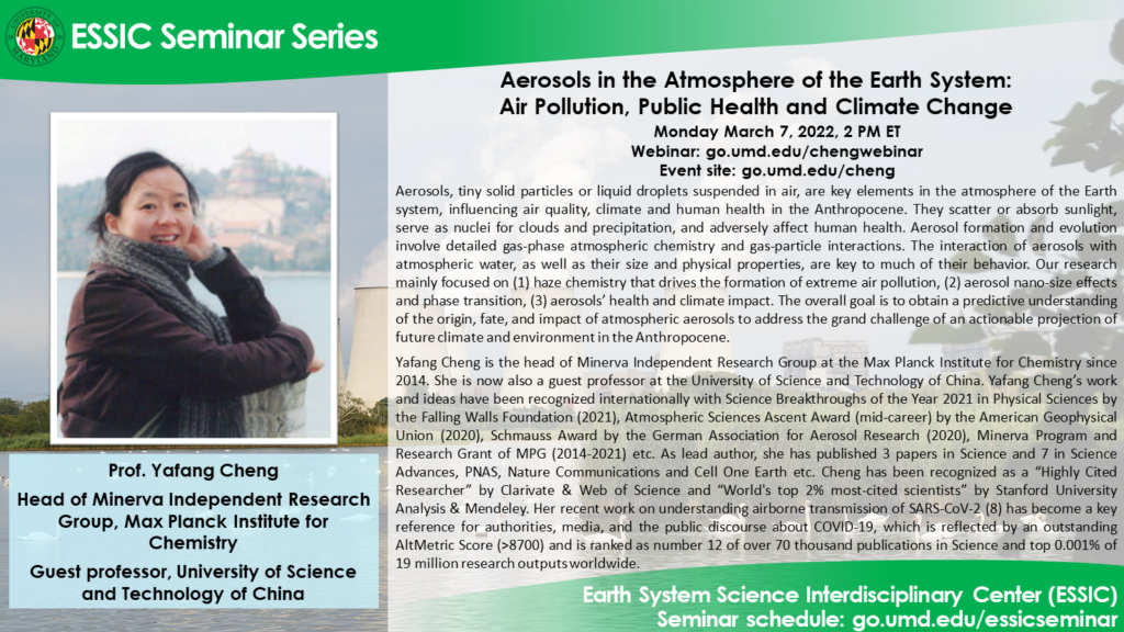Aerosols in the Atmosphere of the Earth System: Air Pollution, Public ...